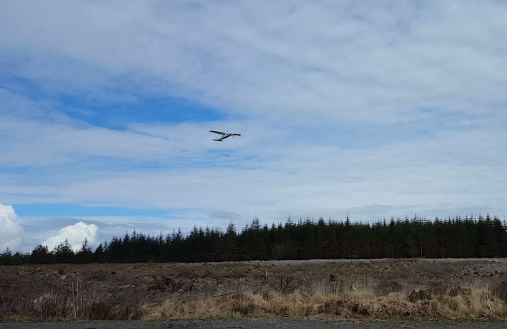 Brechfa Windfarm UAV aerial survey - Geoterra Geoterra