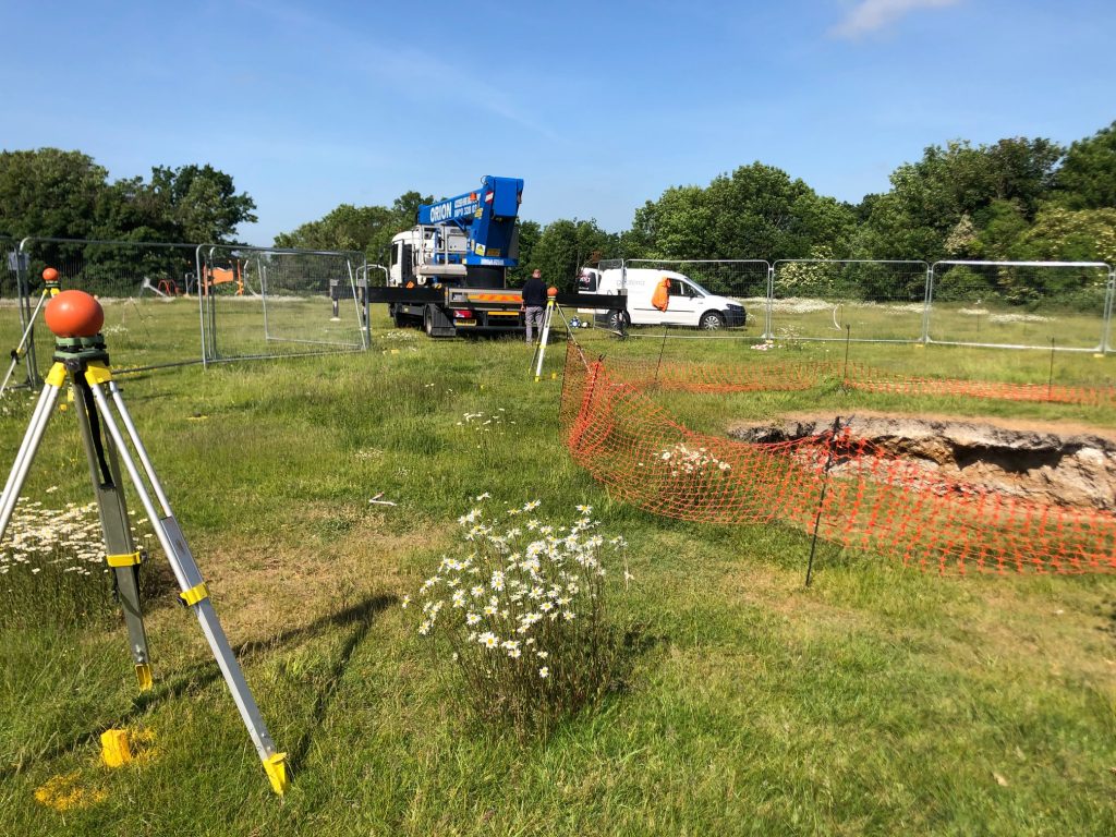 Sinkhole Subsurface Laser Scan Survey - Geoterra Geoterra