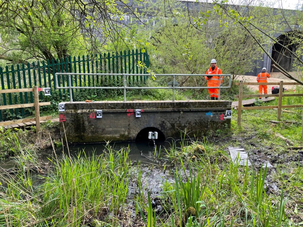 G22126 - Geoterra - Welwyn Garden City Culvert Laser Scan Survey ...