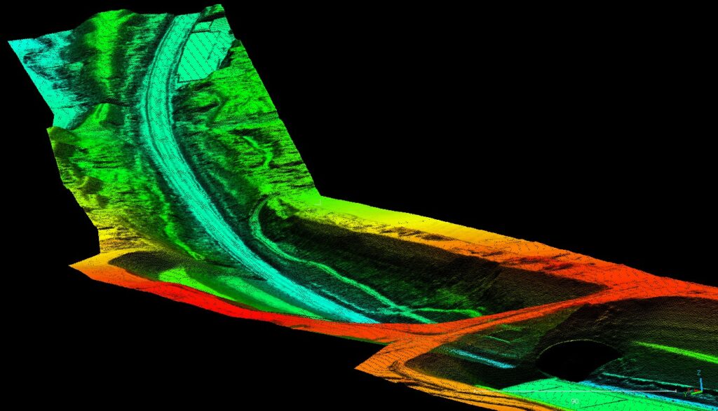 G22178 - Geoterra - Harbury Rail Cutting UAV LiDAR Survey DTM ...