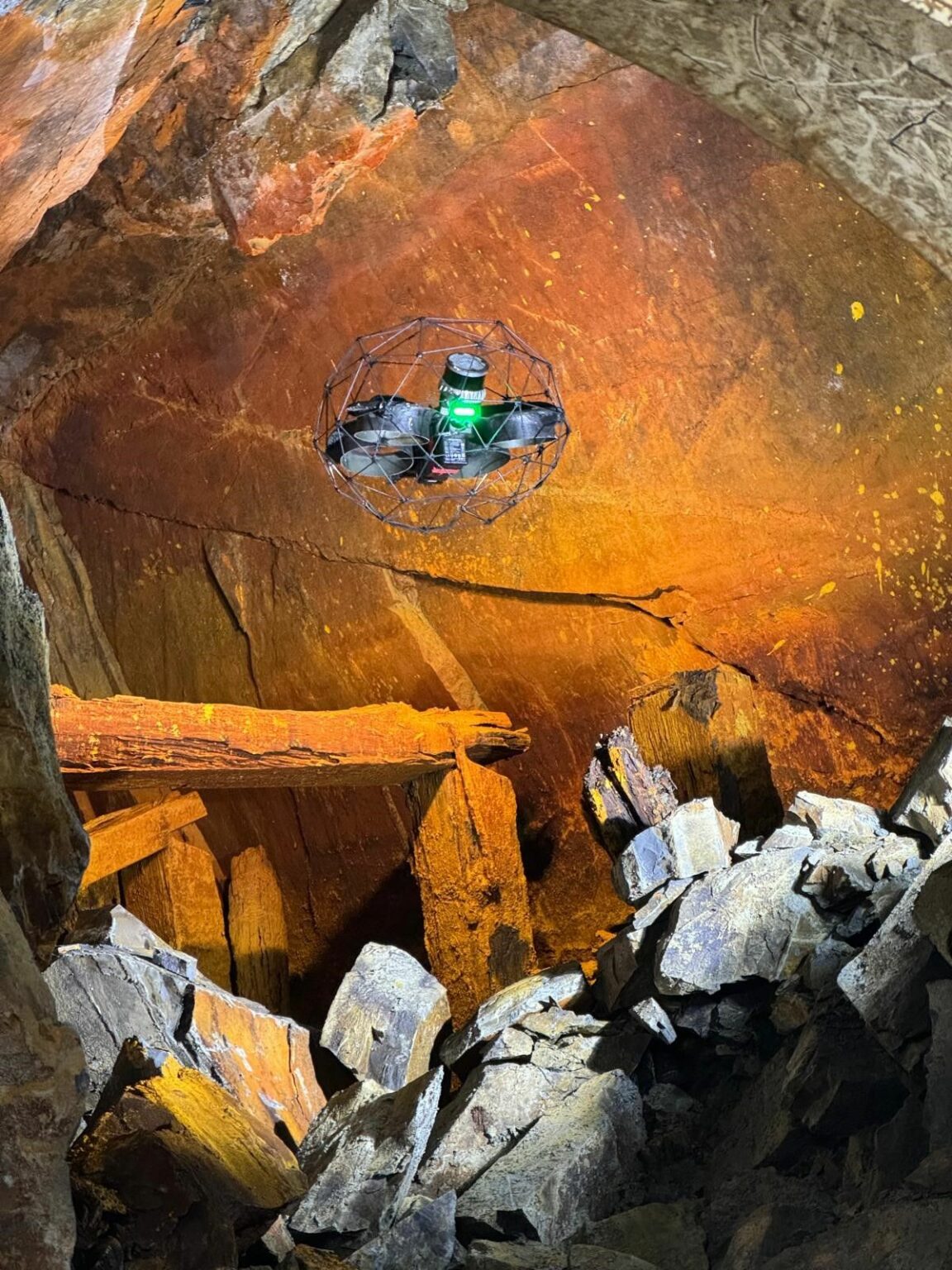 Historic Lead Mine Adit Laser Scan Survey | Case Study Geoterra